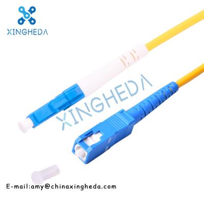 Cina Fibra della coda 3m 5m 10m 15m 20m del saltatore monomodale della fibra di LC-SC piccola in vendita