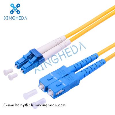 Cina Fibra 3m della coda della rete del saltatore della fibra di singolo modo di LC-SC 5m 10m 15m 20m in vendita