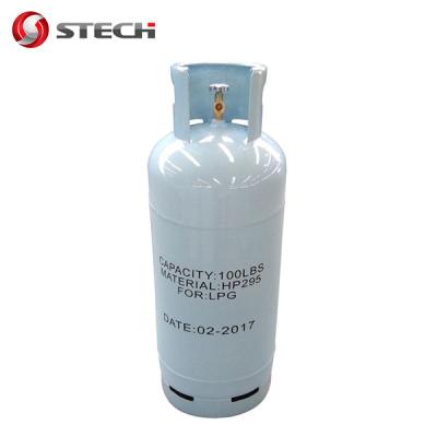 China 45kg manufacturer direct sale LPG cylinder for Africa for sale