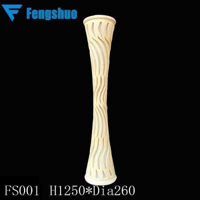 China Fengshuo high quality cylindrical garden decoration stone lantern sandstone lamps for sale
