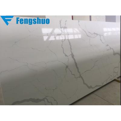 China Fenshuo beautiful new veins quartz countertop calacatta quartz stone for sale