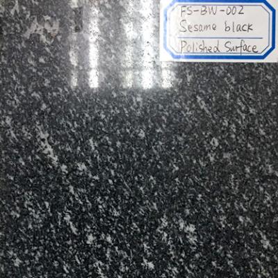 China Fengshuo classical sesame white granite tile and granite slab for sale