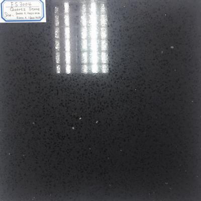 China Fengshuo hot selling artificial sparkle quartz slab black galaxy countertop for sale