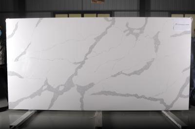 China Fenshuo beautiful new veins quartz countertop calacatta quartz stone for sale