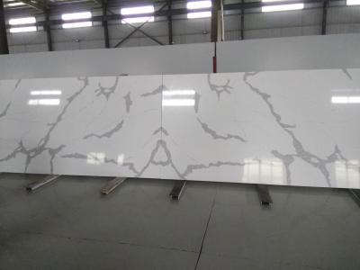 China Fenshuo beautiful new veins quartz countertop calacatta quartz stone for sale