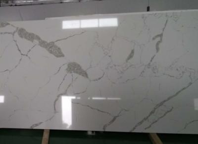 China Fenshuo beautiful new veins quartz countertop calacatta quartz stone for sale