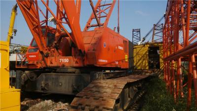 China Used Kobelco 150 ton crawler crane for sale