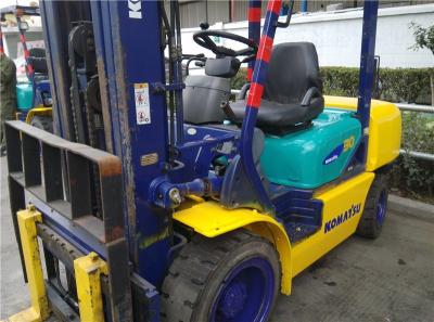 China Komatsu second-hand 3 ton forklift three msat for sale