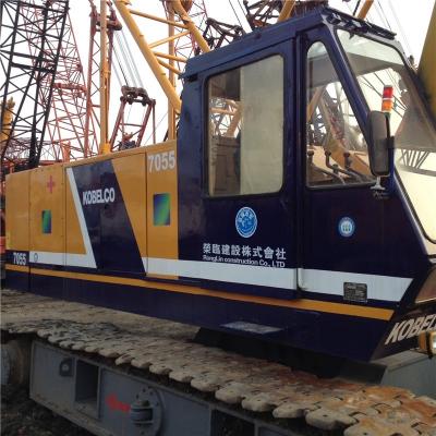 China kobelco 7055  55ton used crawler crane for sale