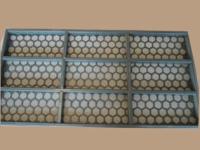 China Steel Frame Screen for Shale Shakers - 20-325 Mesh Range with 585×1165mm to 913×650mm Dimensions for sale