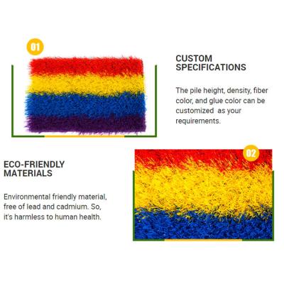 China High Grade Artificial Grass Carpet Outdoor Synthetic Grass For Garden zu verkaufen