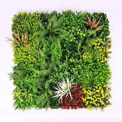 Cina Factory Direct Sale Good Price 3d Vertical Artificial Plants Hanging Wall Artificial Grass Wall Plant Mat in vendita