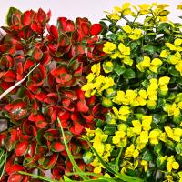 China Hanging Artificial Plants Wall 3D Wedding Artificial Flower Background Wall for sale