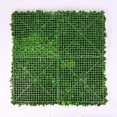 China Artificial Fake Greenery Wall Flower Panels Backdrop For Wedding Te koop