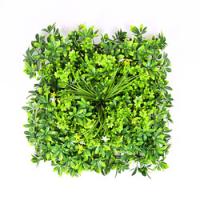 China Durable Artificial Plants Wall Flowers Hanging Wall Panel Ornaments for sale