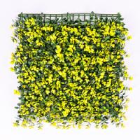 China Durable Artificial Plants Wall Flowers Hanging Wall Panel Ornaments for sale