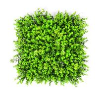 China Flower Decorative Artificial Plants Wall With Artificial Grass Hedge Backdrop for sale
