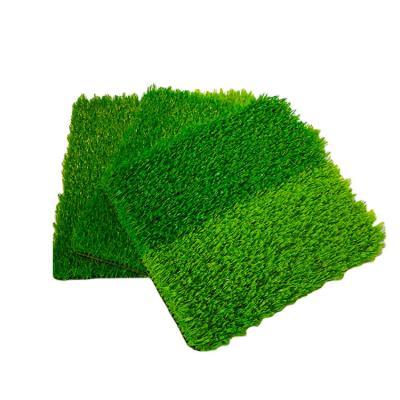 Cina Chinese Artificial Grass Mini Football Field Artificial Grass Landscaping Unfilled Artificial Grass For Playground in vendita