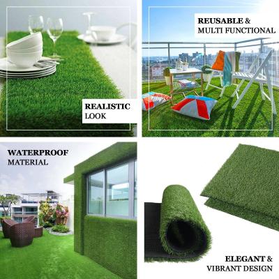 Cina Manufacturers Direct Sale Artificial Wall Grass Three Color Artificial Grass Green Backing in vendita