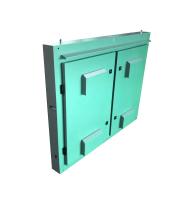 China Pole Mounted LED Digital Signage Display Iron Cabint LED Digital Display Screens for sale
