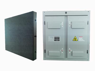 China Outdoor Iron Cabinet P3 LED Advertising Display 5500mcd for sale