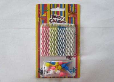 China Eco - Friendly Magic Relighting Candles 24 Pcs / 21.5G For Children Birthday Cake for sale