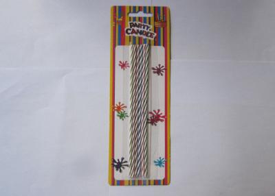 China Long Smelless Sparkler Birthday Candles 8 Minutes Burning For Kids Cake for sale