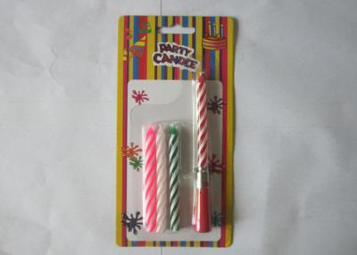 China Unique Cupcake Musical Fireworks Birthday Candle Pillar Shape No Odor 5 Min Burning for sale