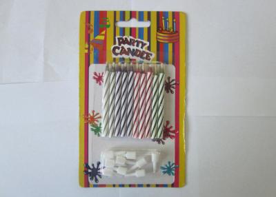 China Birthday Cake Magic Relighting Candles / Twisted Birthday Candles CE Approved for sale