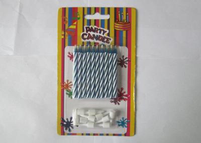 China Immortal Blue Screw Trick Birthday Candles Magic Relighting Cake Decoration for sale