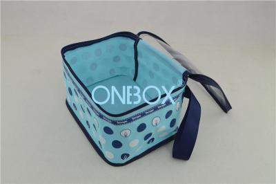 Cina Chiusura lampo d'imballaggio di lusso dei contenitori di regalo del PVC di viaggio con il coperchio di Trasparent in vendita