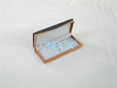 China Plastic Core Pen Packaging Box / Cardboard Pen Boxes Velvet Lining for sale