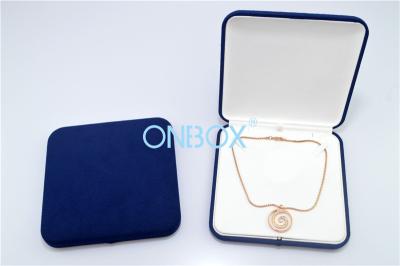 Cina Le scatole di lusso comerciano per l'insieme della collana dei gioielli o dei gioielli: Collana, orecchini, anello in vendita