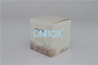 China Custom Fragrant Oil Luxury Gift Box with Separate Lid and Bottom 80x80x90mm for sale