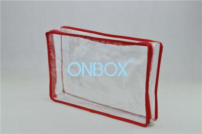 China De transparante Vierkante pvc-Verpakking doet Zippered voor Kantoorbehoeften/Boeken/Speelgoed/Giften in zakken Te koop