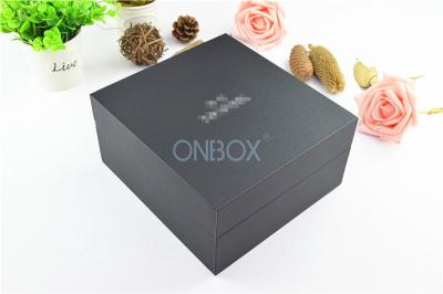 China De grote Dozen van het Leerhorloge voor Glazen, Giftdoos Verpakking met Folie het Stempelen Embleem Te koop
