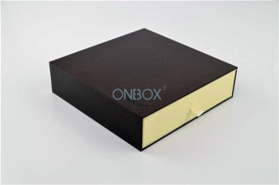 Cina Contenitori d'imballaggio di gioielli di lusso di progettazione del cassetto con la carta delle similpelle, scatola di Kendra Scott in vendita