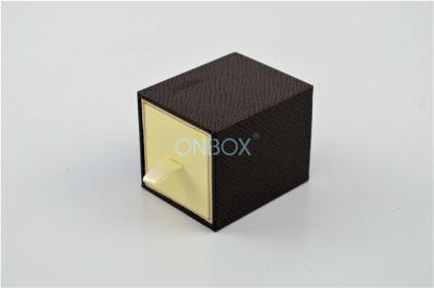 Cina Piccolo contenitore di anello del ninnolo di lusso/contenitore di gioielli fatto a mano variopinto con il vassoio smontabile in vendita