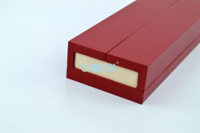 Cina Contenitori d'imballaggio di gioielli di lusso di carta delle similpelle con 2 porte aperte in vendita