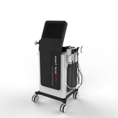 China 3 in 1 Smart Tecar Ultrasound Shockwave Therapy Machine For Physiotherapy for sale