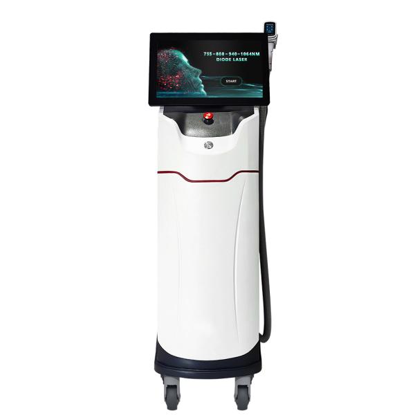 Quality Diode Laser Permanent Hair Removal Machine 4 Wavelength 755nm 808nm 940nm 1064nm for sale