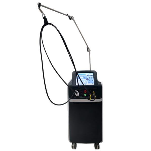 Quality 755nm Alexandrite 1064nm Long Pulse Nd Yag Laser Hair Removal Machine DCD + Air Cooling for sale