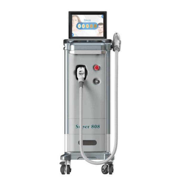 Quality Super Permanent 3 Wavelength 808nm Diode Laser Hair Removal Machine For All Skin Color for sale