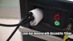 Laser Hair Removal with Alexandrite 755nm 1064nm
