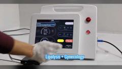 How to use Lipolysis + Gynecology 2 in 1 machine