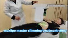10D Laser maxlipo master slimming treatment video