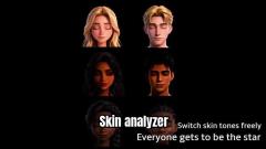 How to use skin analysis machine