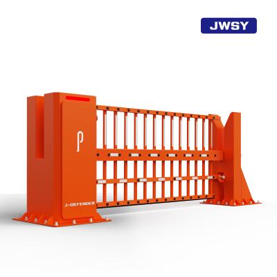 China Anti Collision Heavy Duty Barrier Gate DC24V Orange Safety Barrier Gate for sale