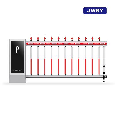 China Spearhead Type Defender Heavy duty Barrier Gate Anti Climb Wind Resistant for sale