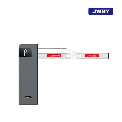 China Gray Robot Series Curved Arm Bar Parking Lot Barrier Gate for sale